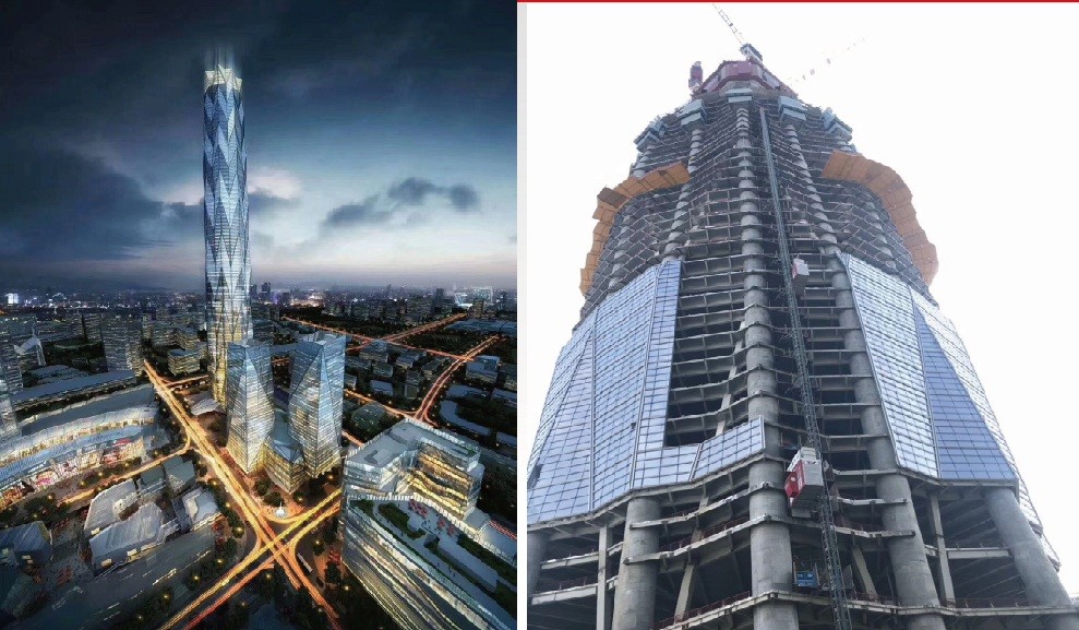 Çember motorlu inşaat kaldırma asansörü